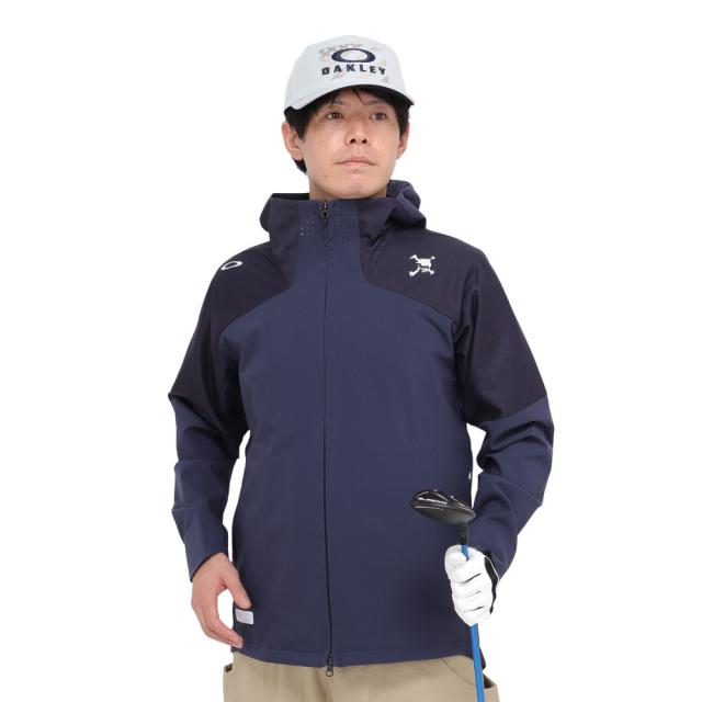 オークリー(OAKLEY)ゴルフウェア アウター 撥水 防風 スカル シンクロ ジャケット FOA406909-67Z(Men…