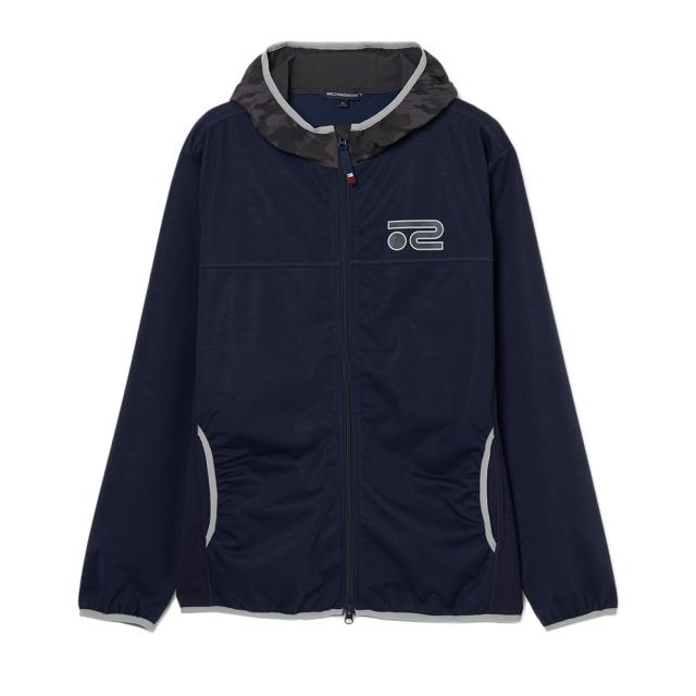 ROSASEN(ROSASEN)ゴルフウェア アウター 撥水 防風 三層フーディーブルゾン 044-54811-25AW-09…