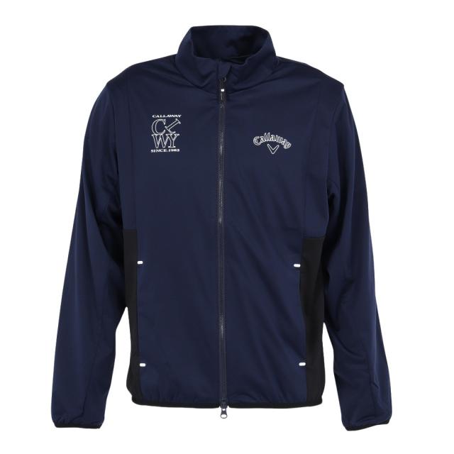 キャロウェイ(CALLAWAY)ゴルフウェア ストレッチ 長袖 アウター フルジップブルゾン C25215100-1120(M…