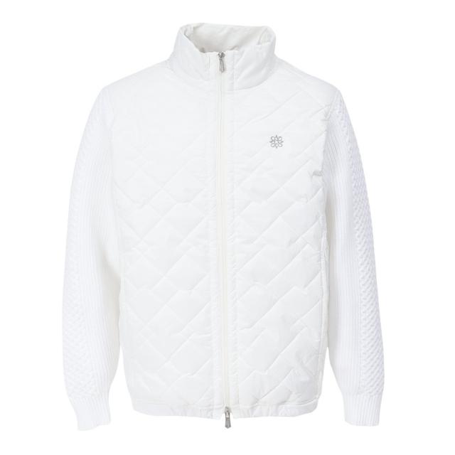 セントアンドリュース(ST.ANDREWS)ゴルフウェア アウター 防風 ドットストレッチキルト 中綿ブルゾン 042-522…