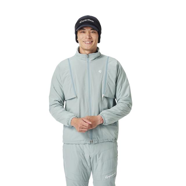 テーラーメイド(TAYLORMADE)ゴルフウェア 軽量 保温 アウター トランスフォームオクタ 2WAY ジャケット M20…