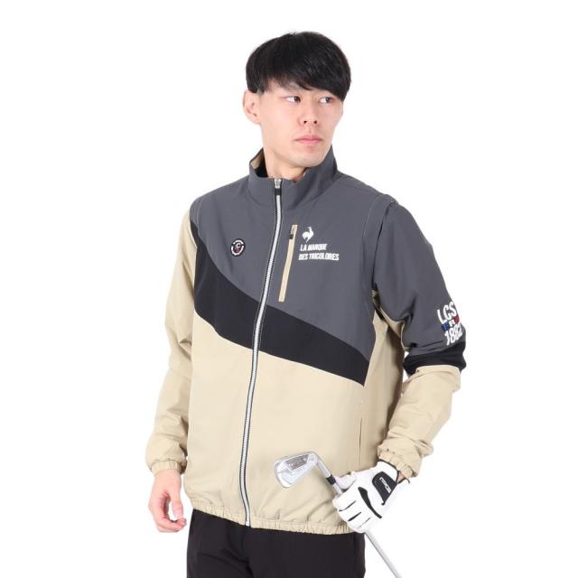 ルコックスポルティフ(lecoqsportif)ゴルフウェア アウター ストレッチフォーサー 中綿 2WAYブルゾン LG4F…