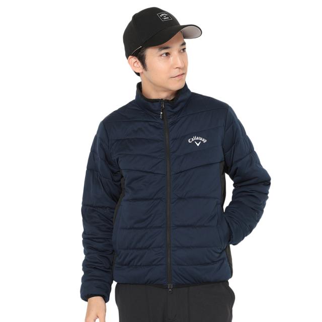 キャロウェイ(CALLAWAY)ゴルフウェア 防寒 アウター スターストレッチ中綿ブルゾン C25215106-1120(Me…