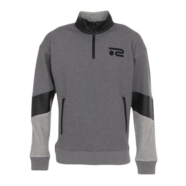 ROSASEN(ROSASEN)ゴルフウェア アウター A-Line コーデュラ裏フリース長袖ハーフジップ 047-39011…