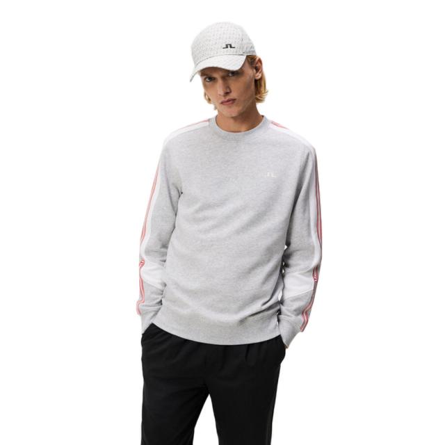 J.LINDEBERG(J.LINDEBERG)ゴルフウェア アウター Sneaky ラバープリントクルーネック 071-39…