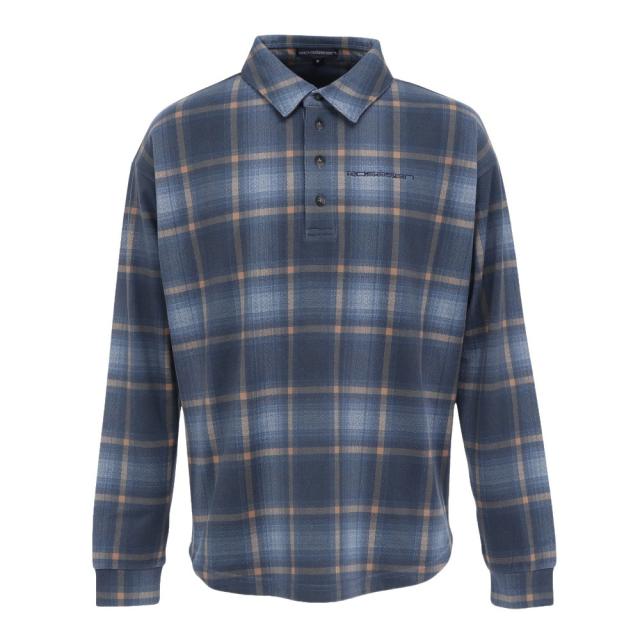 ROSASEN(ROSASEN)ゴルフウェア 保温 マイクロ フリース長袖シャツ 044-32011-098-24AW(Men…