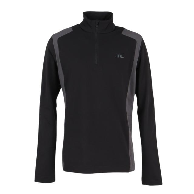 J.LINDEBERG(J.LINDEBERG)ゴルフウェア アウター 軽量 速乾 ショルダーブリッジ ハーフジップ ミッドレ…