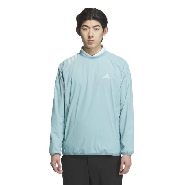 アディダス(adidas)ゴルフウェア 撥水 スリーストライプス プルオーバー クルー ジャケット JVU99-JM2944 …