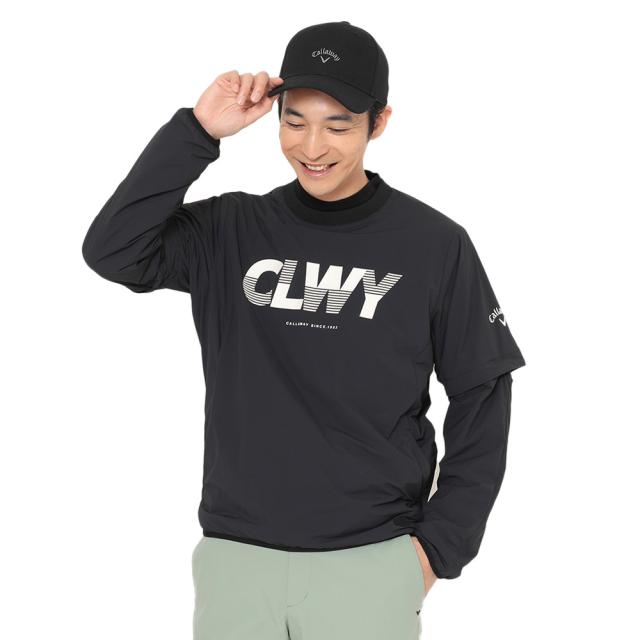 キャロウェイ(CALLAWAY)ゴルフウェア アウター ストレッチミニリップ2WAYブルゾン C25215104-1010(M…