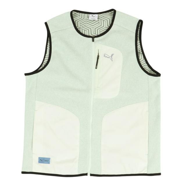 プーマ(PUMA)ゴルフウェア シャドウキャット フリース ベスト 635759-03(Men’s)