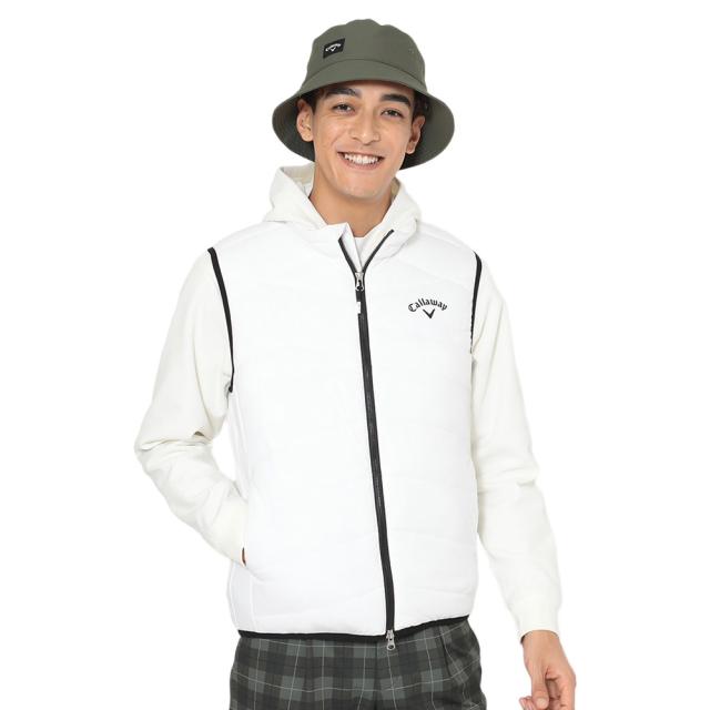 キャロウェイ(CALLAWAY)ゴルフウェア スターストレッチフルジップ中綿ベスト C25216103-1030(Men’s)