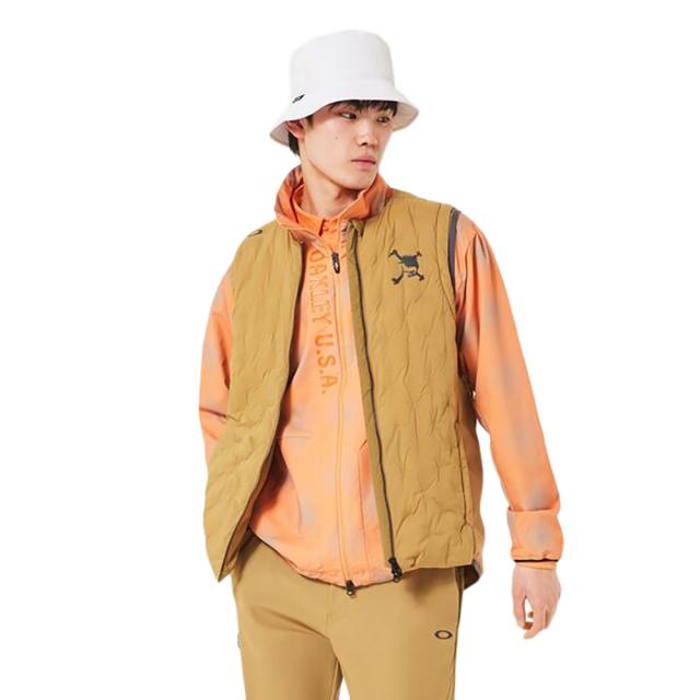 オークリー(OAKLEY)ゴルフウェア 防寒 SKULL TUBULAR PUFF ベスト FOA408236-87D(Men…