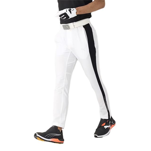 プーマ(PUMA)ゴルフウェア PF ストレッチ ラインテーパードパンツ 627651-03(Men’s)