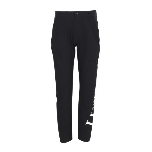 リュクスエイケイエムプラス(LUXEAKMPLUS)ゴルフウェア シアサッカーロングパンツ LAB-25009black(Me…