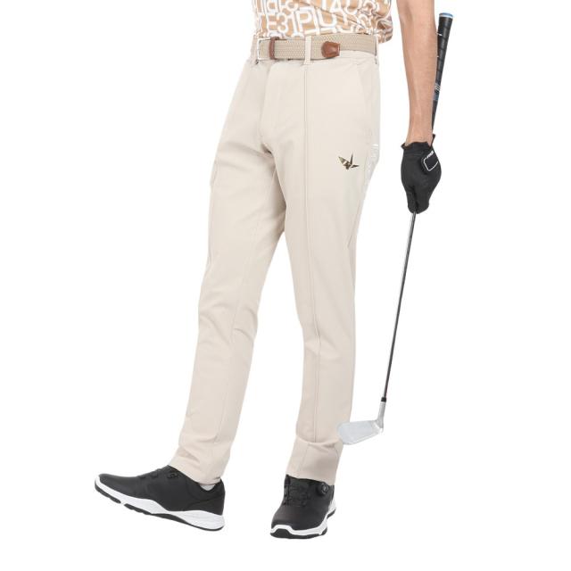 ウノ ピゥ ウノ ウグァーレ トレ(1PIU1UGUALE3)ゴルフウェア 日本製 CENTER CREASE ロングパンツ …