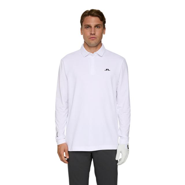 J.LINDEBERG(J.LINDEBERG)ゴルフウェア Sean ハイブリッド長袖ポロシャツ 071-24913-25A…