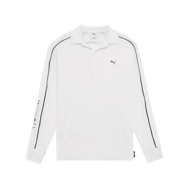 プーマ(PUMA)ゴルフウェア PUMA×OUTDOOR コラボ 長袖 ポロシャツ 635932-02(Men’s)
