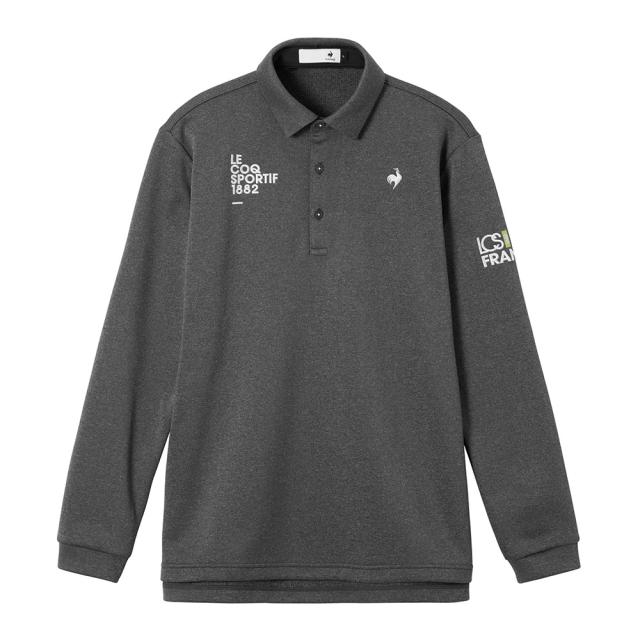 ルコックスポルティフ(lecoqsportif)ゴルフウェア 蓄熱保温 ヒートナビ 定番 長袖ポロシャツ LG5FLS05M …