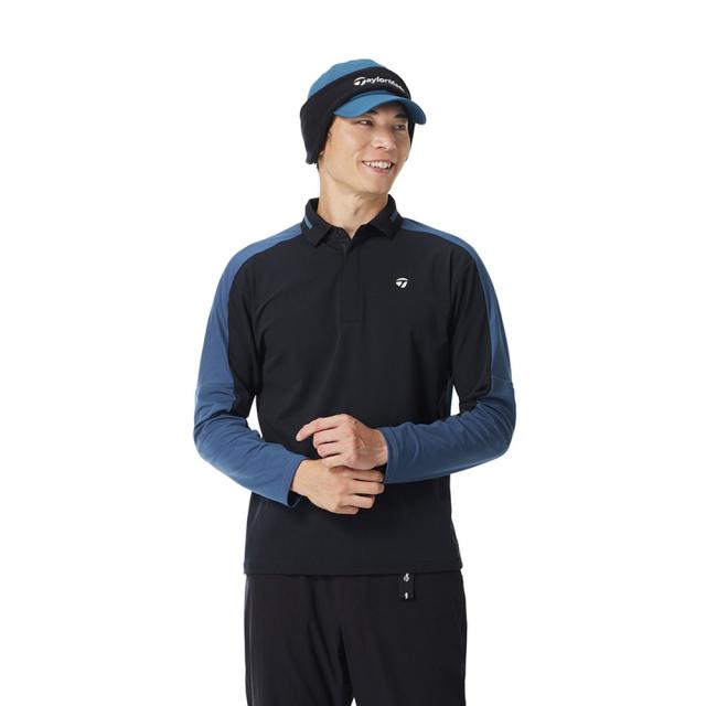 テーラーメイド(TAYLORMADE)ゴルフウェア バックロゴ長袖ポロ M20261-UN996(Men’s)