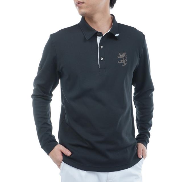 アドミラル ゴルフ(Admiral GOLF)ゴルフウェア カラタッチ 長袖シャツ ADMA555-BLK(Men’s)