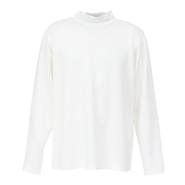 シルバースコット845(SILVERSCOTT845)ゴルフウェア 吸湿発熱 長袖 モックネック シャツ SS24FWT011…