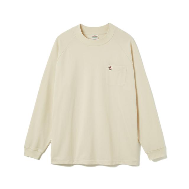マンシング(MUNSING)ゴルフウェア 60’ S モックネックシャツ MU5FLS02M WH00(Men’s)