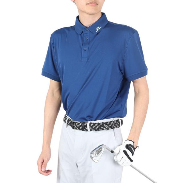 J.LINDEBERG(J.LINDEBERG)ゴルフウェア 半袖 吸水速乾 バックブリッジシーズン柄ポロシャツ 071-21…