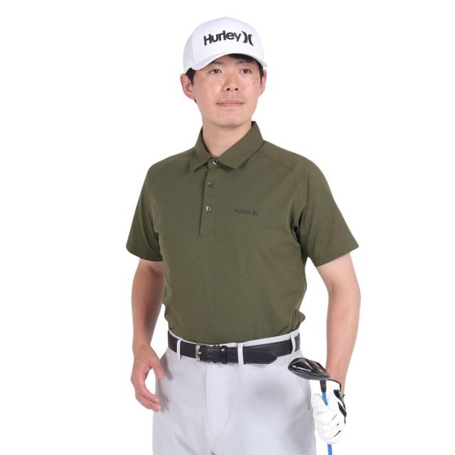 ハーレー(HURLEY)ゴルフウェア 吸汗速乾 PHANTOM ONE AND ONLY 半袖ポロシャツ MKT2310070…