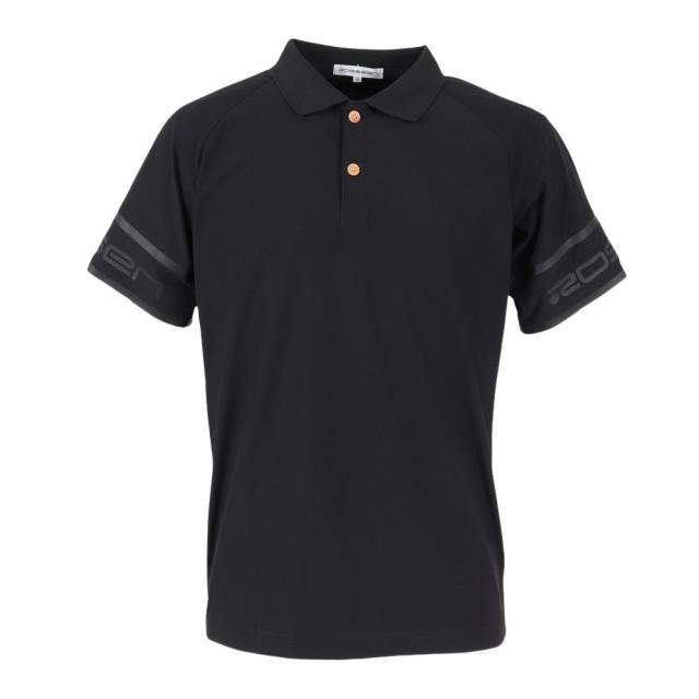 ROSASEN(ROSASEN)ゴルフウェア 吸汗速乾 A-Line 半袖ポロシャツ 047-22941-019(Men’s)