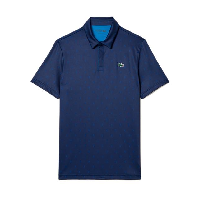 ラコステ(LACOSTE)ゴルフウェア ミニマム総柄プリントゴルフポロシャツ DH5175-10FMP(Men’s)
