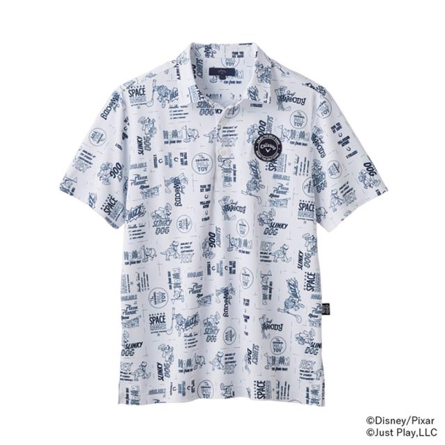 キャロウェイ(CALLAWAY)ゴルフウェア 総柄 半袖 ポロシャツ Toy Story COLLECTION C251341…