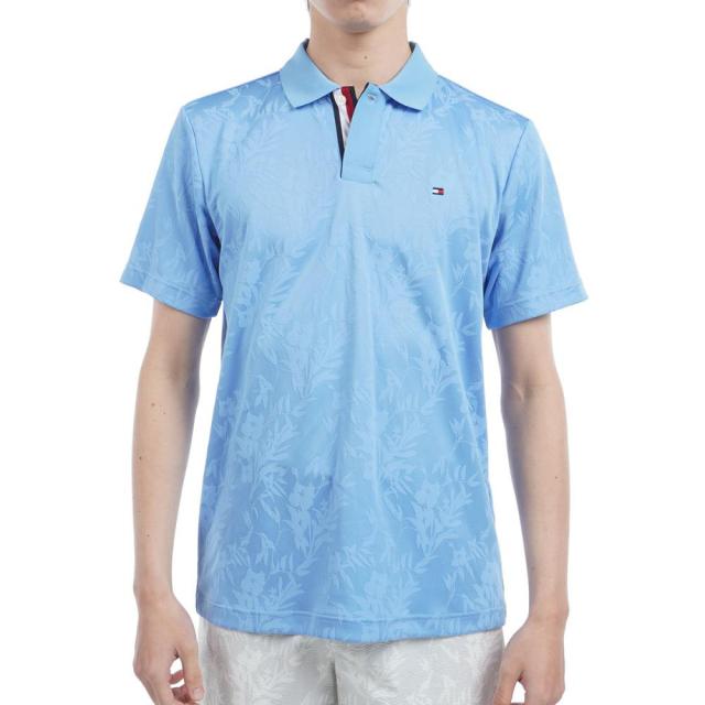 トミー ヒルフィガー ゴルフ(  GOLF)ゴルフウェア 吸水速乾 抗菌防臭 リーフジャガード 半袖…