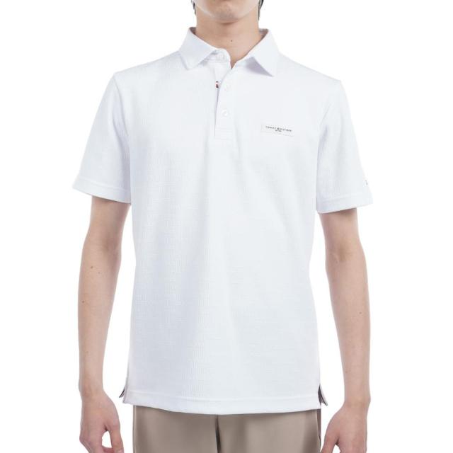 トミー ヒルフィガー ゴルフ(  GOLF)ゴルフウェア 吸水速乾 ロゴジャガード 半袖シャツ TH…