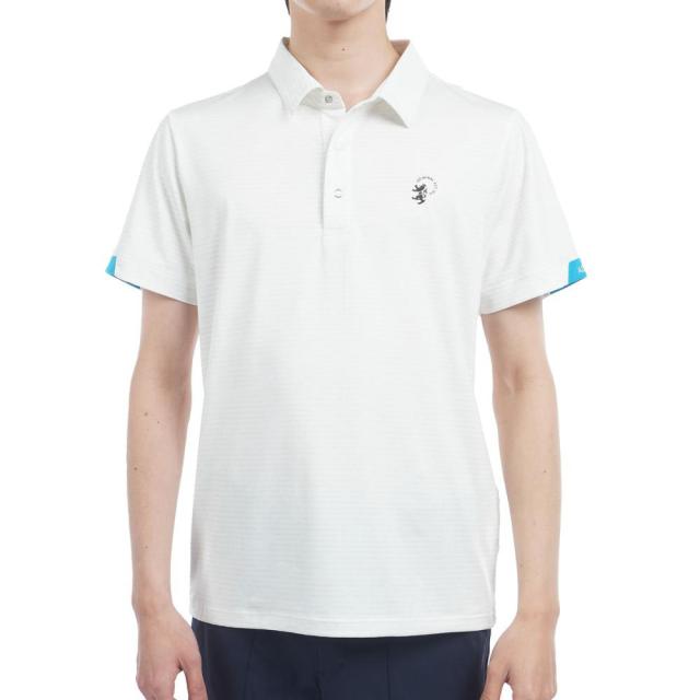 アドミラル ゴルフ(Admiral GOLF)ゴルフウェア 吸水速乾 シャドーリゾート 半袖プリントシャツ ADMA528-W…