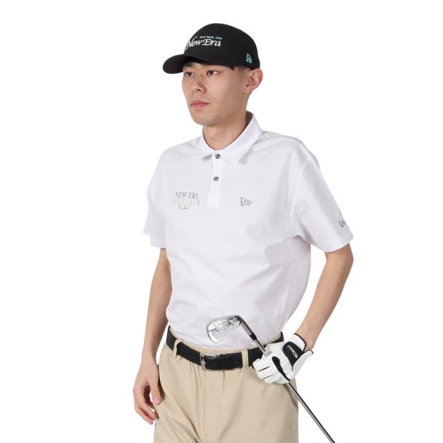 ニューエラ(NEW ERA)ゴルフウェア 吸汗速乾 水陸両用 半袖 ユーティリティー ポロシャツ GOLF CLUB 1466…