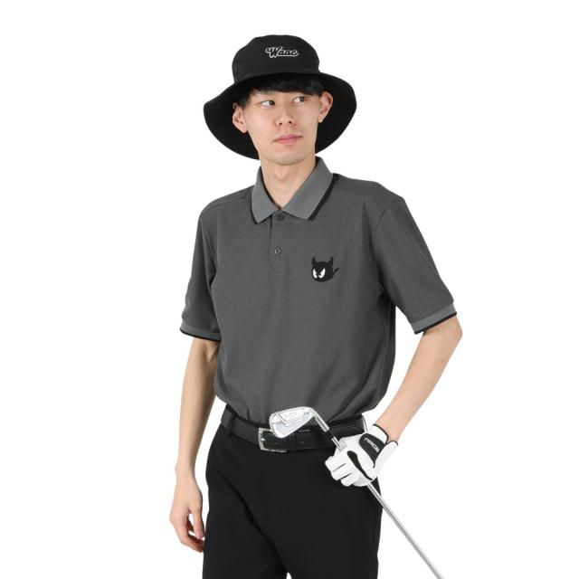 ワック(WAAC)ゴルフウェア クラシック 半袖ピケポロシャツ 072252010-0004(Men’s)
