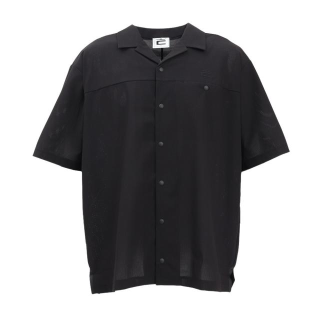 コブラ(Cobra)ゴルフウェア 吸水速乾 半袖 オープン カラーシャツ 635557-01(Men’s)