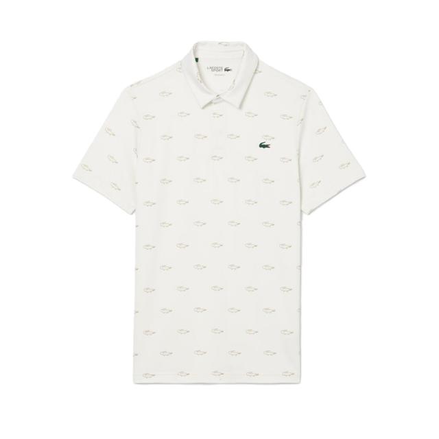 ラコステ(LACOSTE)ゴルフウェア ミニマム総柄プリントゴルフポロシャツ DH5175-104KF(Men’s)