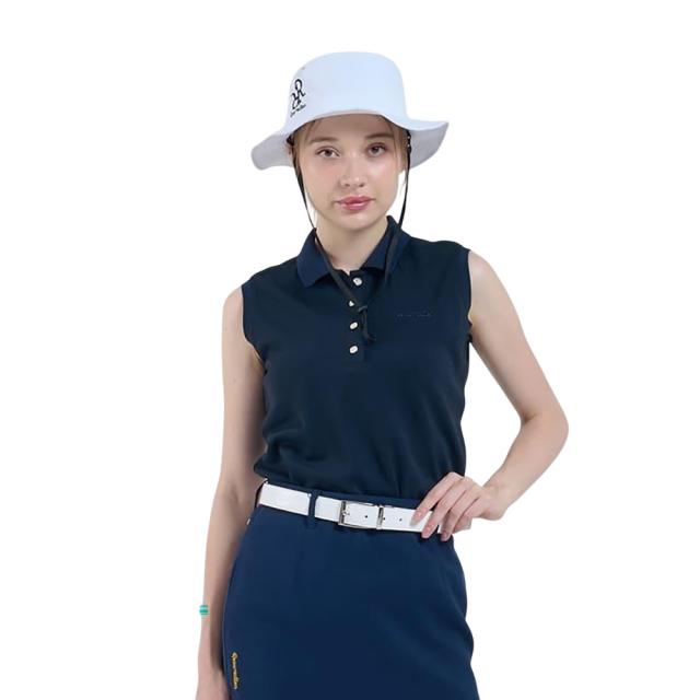 レザレクション(Resurrection)ゴルフウェア 吸水速乾 スーパーベーシック ノースリーブ ポロシャツ BE12PS1…