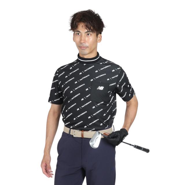 ニューバランス(new balance)ゴルフウェア UVケア 半袖モックネック ショートスリーブ プルオーバーシャツ 012…