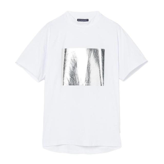 ROSASEN(ROSASEN)ゴルフウェア 半袖 箔プリントモックネックシャツ 047-23442-25SS-004(Men…