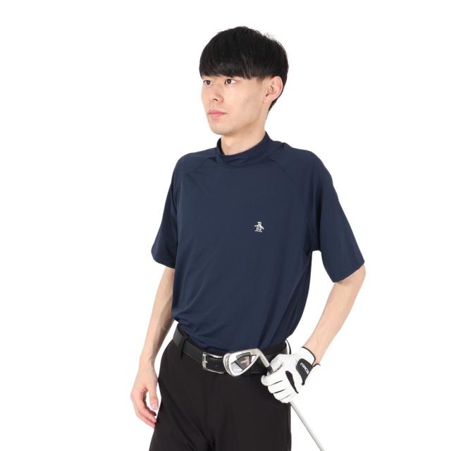 マンシング(MUNSING)ゴルフウェア ペンギン バイ マンシングウェア モックネックグラフィックシャツ MU5SHS13M…