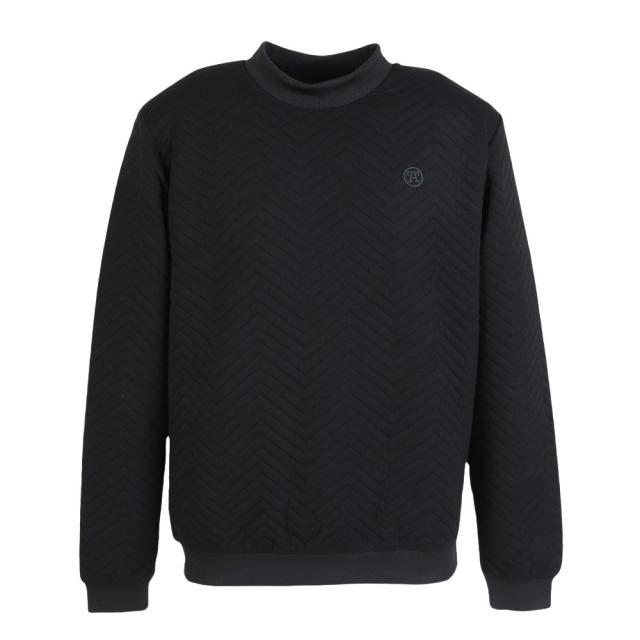 トミーアーマー( Armour)ゴルフウェア 長袖 フクレジャガード クルーネック プルオーバー TANB25F03…