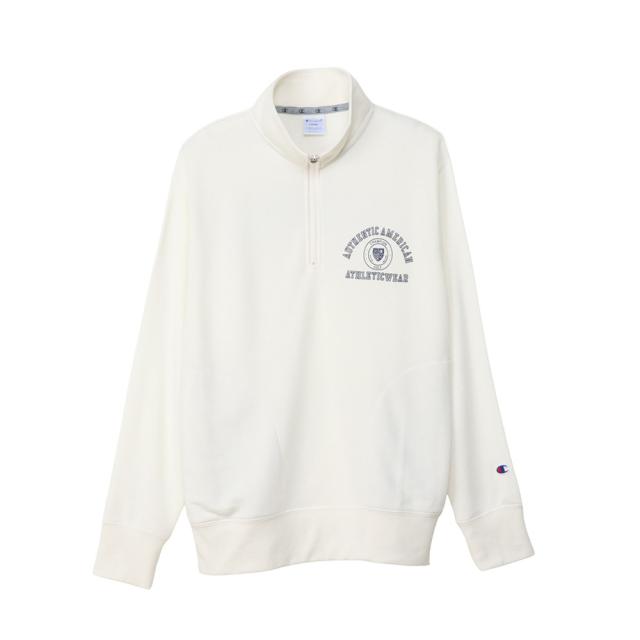 チャンピオン(CHAMPION)ゴルフウェア テックウィーブ テリー ハーフジップスウェットシャツ C3-CG002 020(…