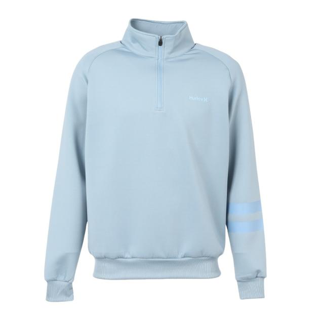 ハーレー(HURLEY)ゴルフウェア ファントム スウェット ライト ハーフ ジップ 長袖 MGFF252075-BGY(Me…