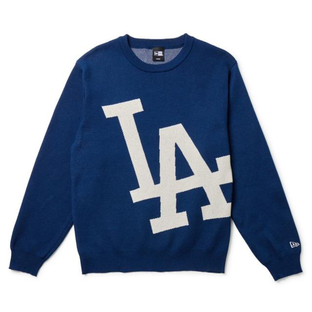 ニューエラ(NEW ERA)ゴルフウェア 長袖 ニットセーター ロサンゼルス・ドジャース 14669878(Men’s)
