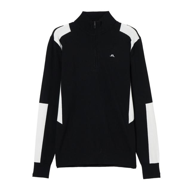 J.LINDEBERG(J.LINDEBERG)ゴルフウェア Kendrick クオータージップ モックセーター 071-13…