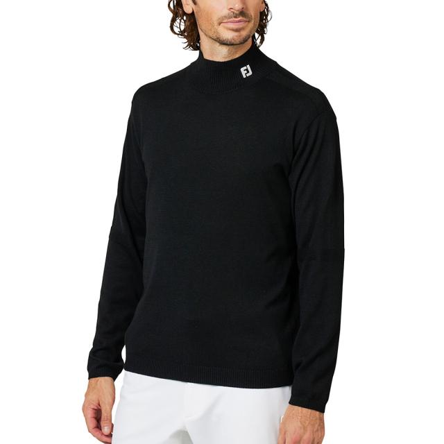 フットジョイ(FOOT JOY)ゴルフウェア ハイネック 長袖セーターシャツ FJ-F25-S06 38718(Men’s)