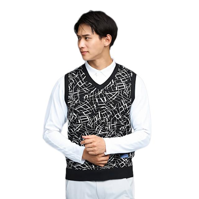 プーマ(PUMA)ゴルフウェア シャドウキャット ニット ベスト 635736-01(Men’s)