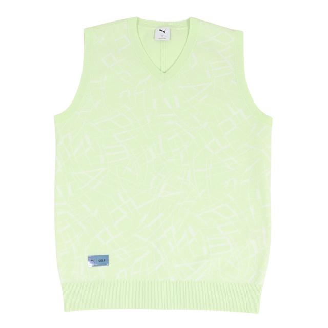 プーマ(PUMA)ゴルフウェア シャドウキャット ニット ベスト 635736-03(Men’s)